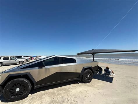 Hitch Mounted Umbrella Heres A Good Option Tesla Cybertruck Forum