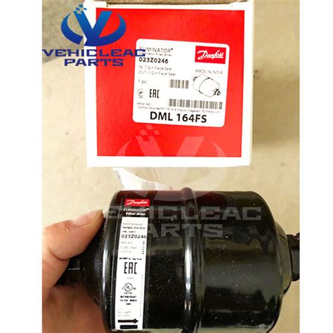 Dml164 Danfoss Hermetic Filter Dryer Freon Refrigerant Filter Of Bus Hvac Parts Vehicleacparts