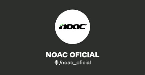 Noac Oficial Instagram Facebook Linktree