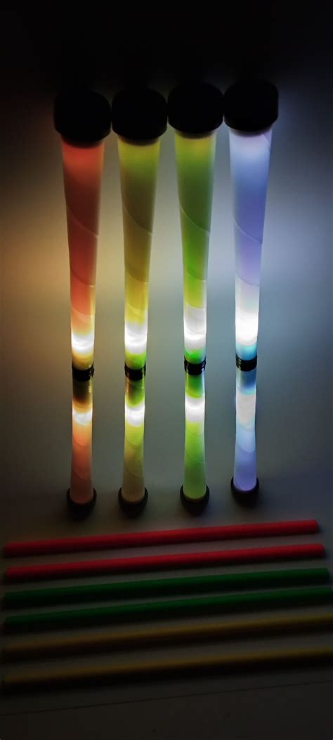 Led Devil Stick Chronos Js2 Kosmos Flow Juggle