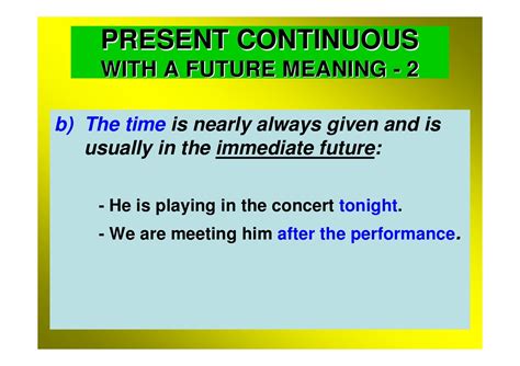 Present Continuous For Future Wordwall