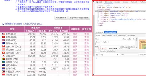 learn and share [r]如何取得網頁的xpath，以實現網頁爬蟲 web crawler 目的
