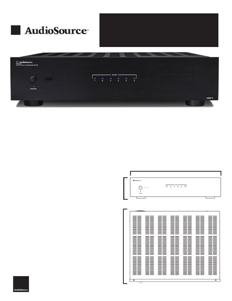 Audiosource 12 X 50w Digital Multi Zone Power Amplifier User Manual 4