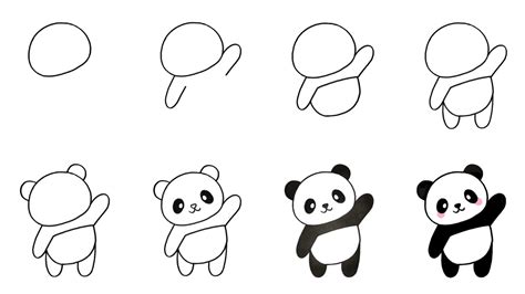 How To Draw A Panda Step By Step