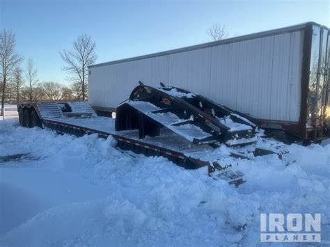 2010 Deloupe Ea70 Tria Single Drop Removable Gooseneck Off Road Lowboy