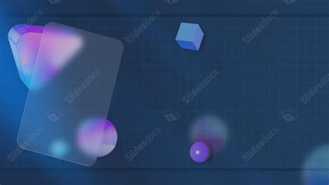 Best Simple Frosted Glass Powerpoint Background For Presentation