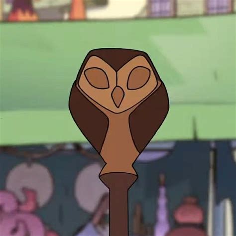 Owlbert The Owl House Owl House Owl Stamp Carving