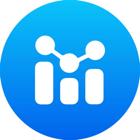 Analytic Chart Generic Flat Gradient Icon