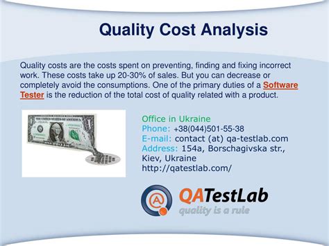 Quality Cost Analysis Example At Eva Timmins Blog