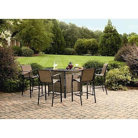 Garden Oasis Harrison 5 Piece Bar Set Limited Availability Outdoor