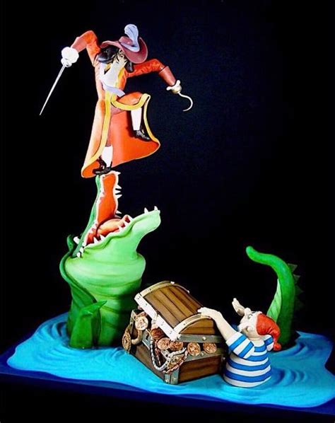 Faith Trust Pixie Dust And A Magical Captain Hook Cake Between The Pages Blog