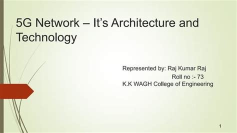 5g Mobile Technology Ppt Ppt
