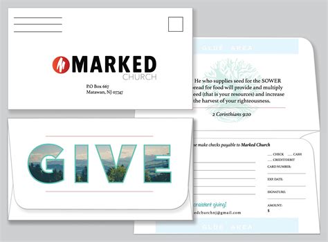 Campaign Donation Envelope Template