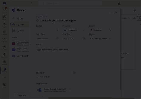 Effortlessly Create A Planner Task From Outlook Email