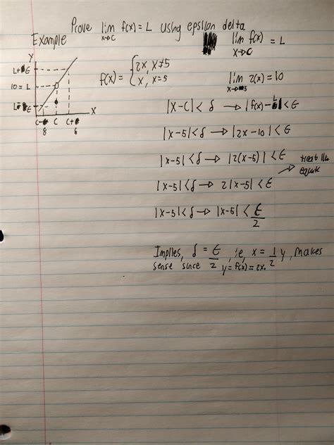 Uni Proofs Proving A Limit Using Epsilon Delta Definition Rhomeworkhelp