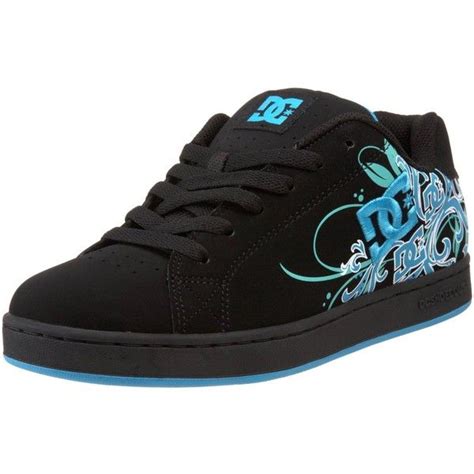Dc Womens Pixie Scroll Skate Shoe 60 Liked On Polyvore Featuring
