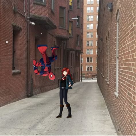 Spider Man Upside Down Kiss By Cgoessman On Deviantart