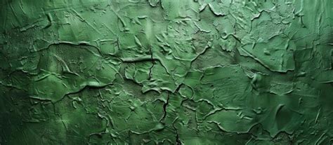 Premium Photo Green Textured Wall Pattern Background