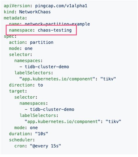 Create Networkchaos Error Use Wiki Doc · Issue 391 · Chaos Meshchaos