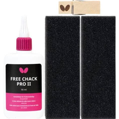 Butterfly Free Chack Pro Ii Table Tennis Glue 90 Ml Bottle