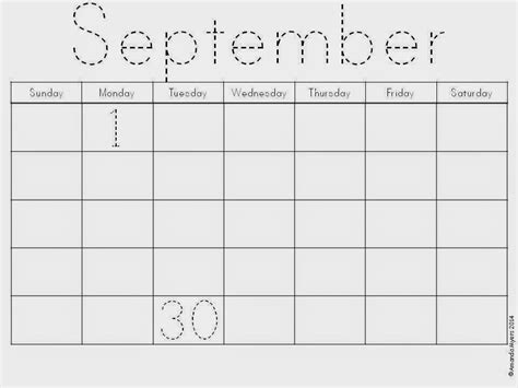 A Special Kind Of Class Calendar Freebie