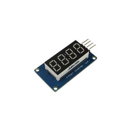 Tm1637 Led Display Module 7 Segment 4 Bits 036inch Clock Red Anode