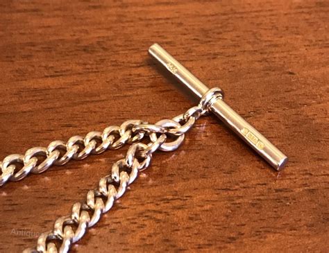 Antiques Atlas Heavy 9ct Rose Gold Albert Watch Chain
