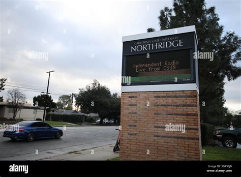 California State University Northridge In Los Angeles On Feb 17