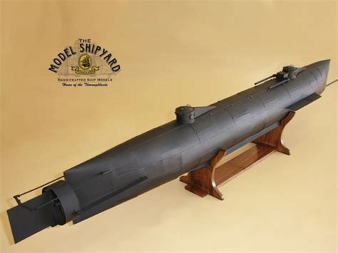Hl Hunley Model Ship Exclusive For The Discerning Collector