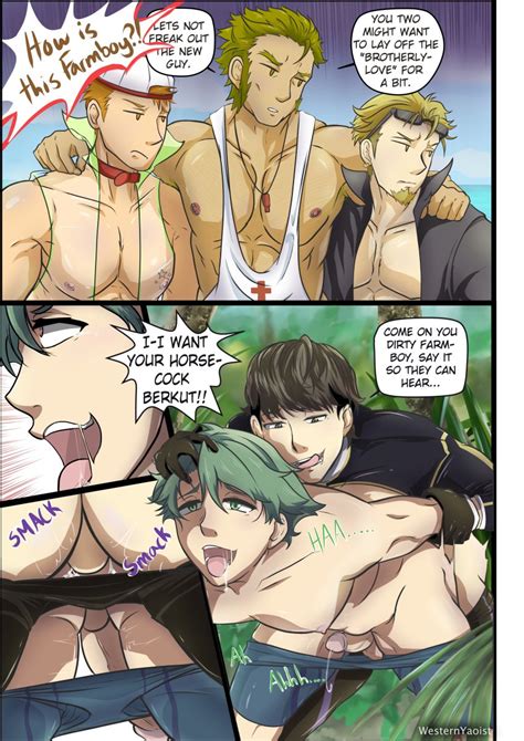 Rule 34 Alm Fire Emblem Bara Berkut Fire Emblem Cousin Cousins