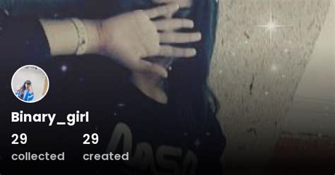 Binary Girl Profile Opensea