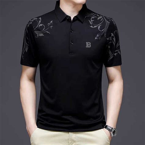 Trend The Latest Cool Batik Collar T Shirtfull Print Collar Shirtcool