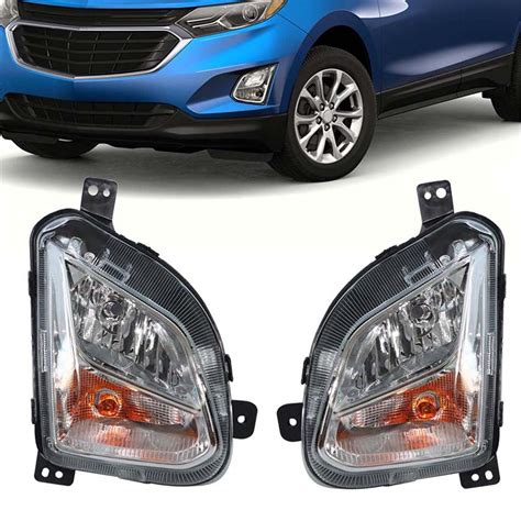Wflnhb 1 Pair Fog Lights Wsignal Lamps Assembly Replacement For 2018