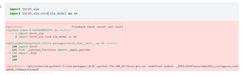 Kaggle TPU Usage Error PyTorch Forums