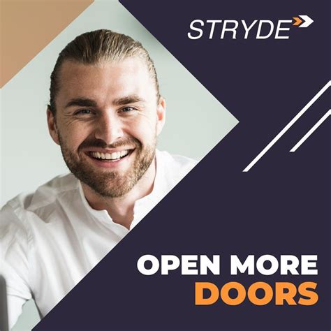Stryde Has The Secret That Gets Your Foot In The Door With Clients You