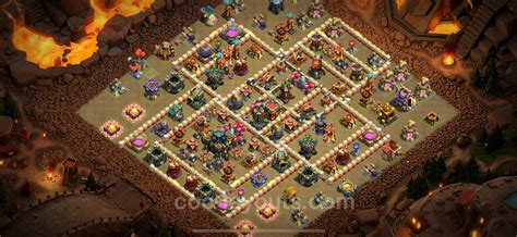 Melhor Layout Para Guerra Cv17 Com Link Anti Tudo Coc Clash Of Clans 2025 Centro De Vila 17