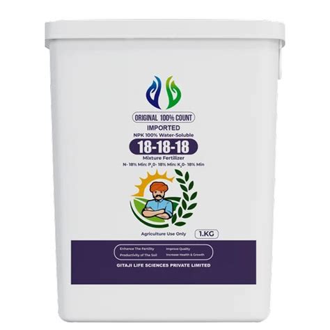 Original Npk 18 18 18 Application Agriculture At Best Price In Pune