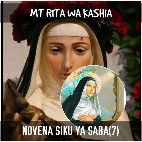 Roman Catholic Believers Novena Ya Mtakatifu Ritha Wa Kashia Siku