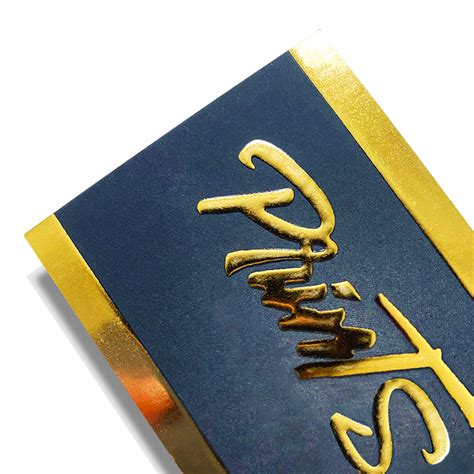 Silver Foil Business Cards Luxury Metallic Business Card Printing