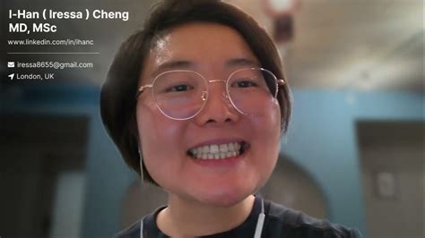I Han Cheng Md Msc Ba Intern Youtube