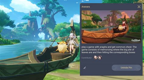 I Was Out Collecting All Aranara Then I Found This On The Interactive Map R Kusanalimains