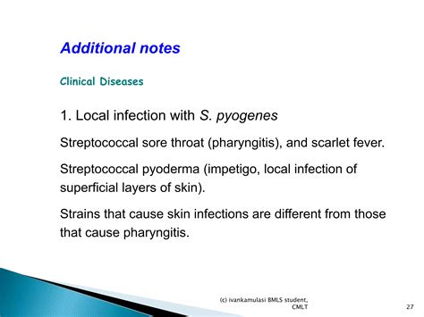 Strep Pyogene And Strep Pnemonae Pptx