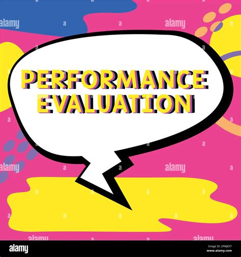 Writing Displaying Text Performance Evaluation Business Showcase The