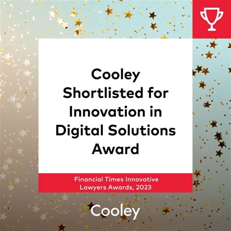Jasmine Adams Banks On Linkedin Cooley Shortlisted For Innovation In