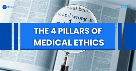 Basic Principles Of Medical Ethics The 4 Pillars