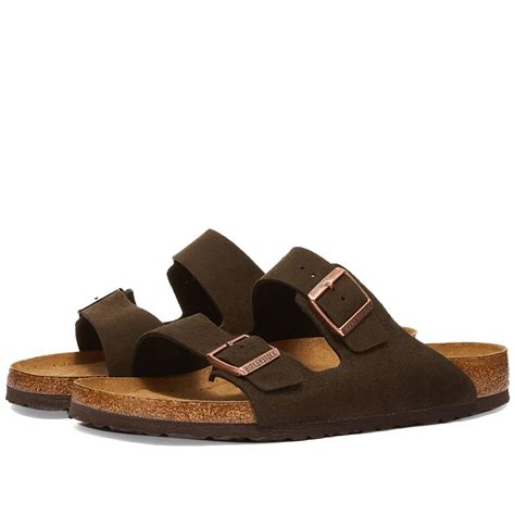 Birkenstock Arizona Sfb Mocha Suede End Dk