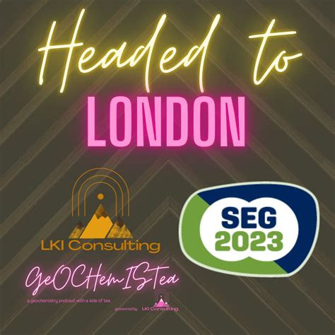 Sam Scher On Linkedin Seg London Message Geochemistea