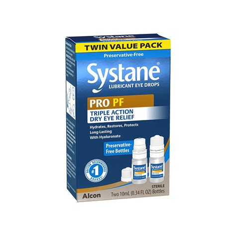 Systane® Pro Pf Multi Dose Lubricant Eye Drops 10ml Twin Pack
