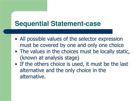 Ppt Sequential Statements Powerpoint Presentation Free Download Id