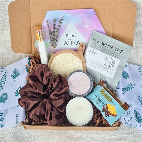 Self Care Relaxation Box Hygge Spa T Set With Handmade Soap Etsy